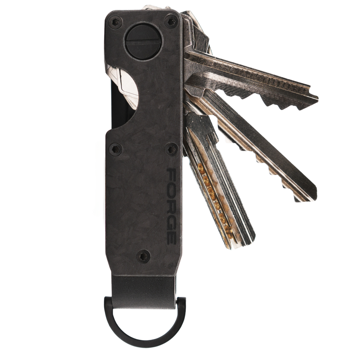 LLAVERO- NEGRO FORJADO – forgewallet